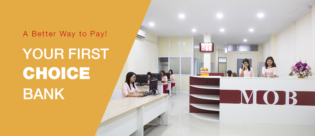 MOB Bank | Myanmar Oriental Bank Limited